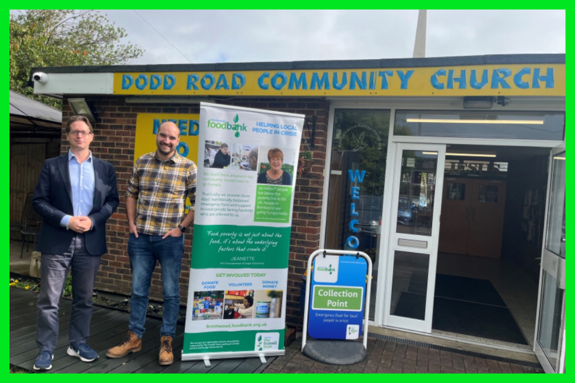 Local MP visit | Brentwood Foodbank